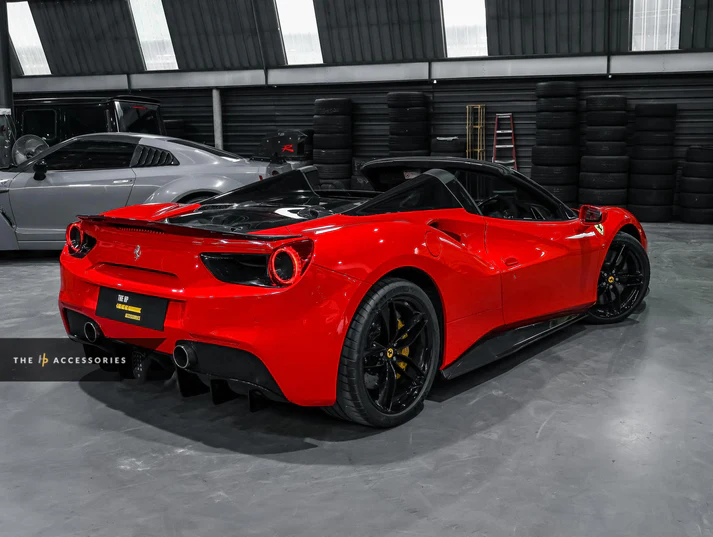 Ferrari F488 Dry Carbon Aero Body Kit - Online Car Accessories & Spare ...
